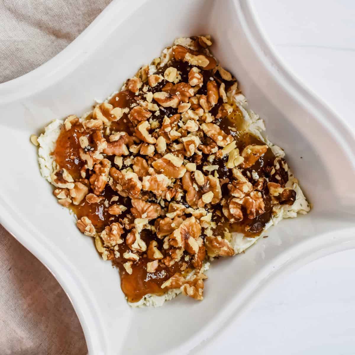 Easy 3 Ingredient Boursin Fig Dip - Easy Eats Dietitian